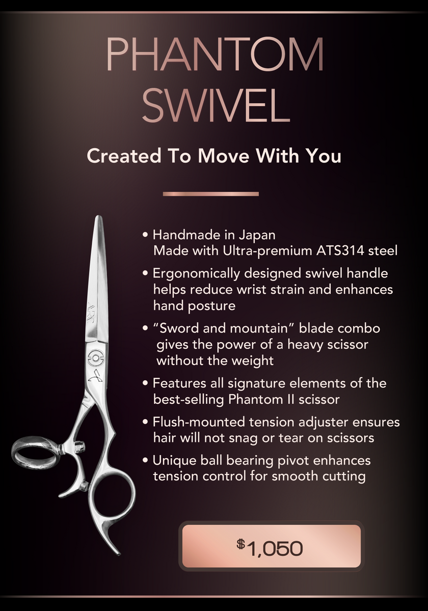 100% handcrafted Japanese Scissors for Passionate Architects of Hair ...