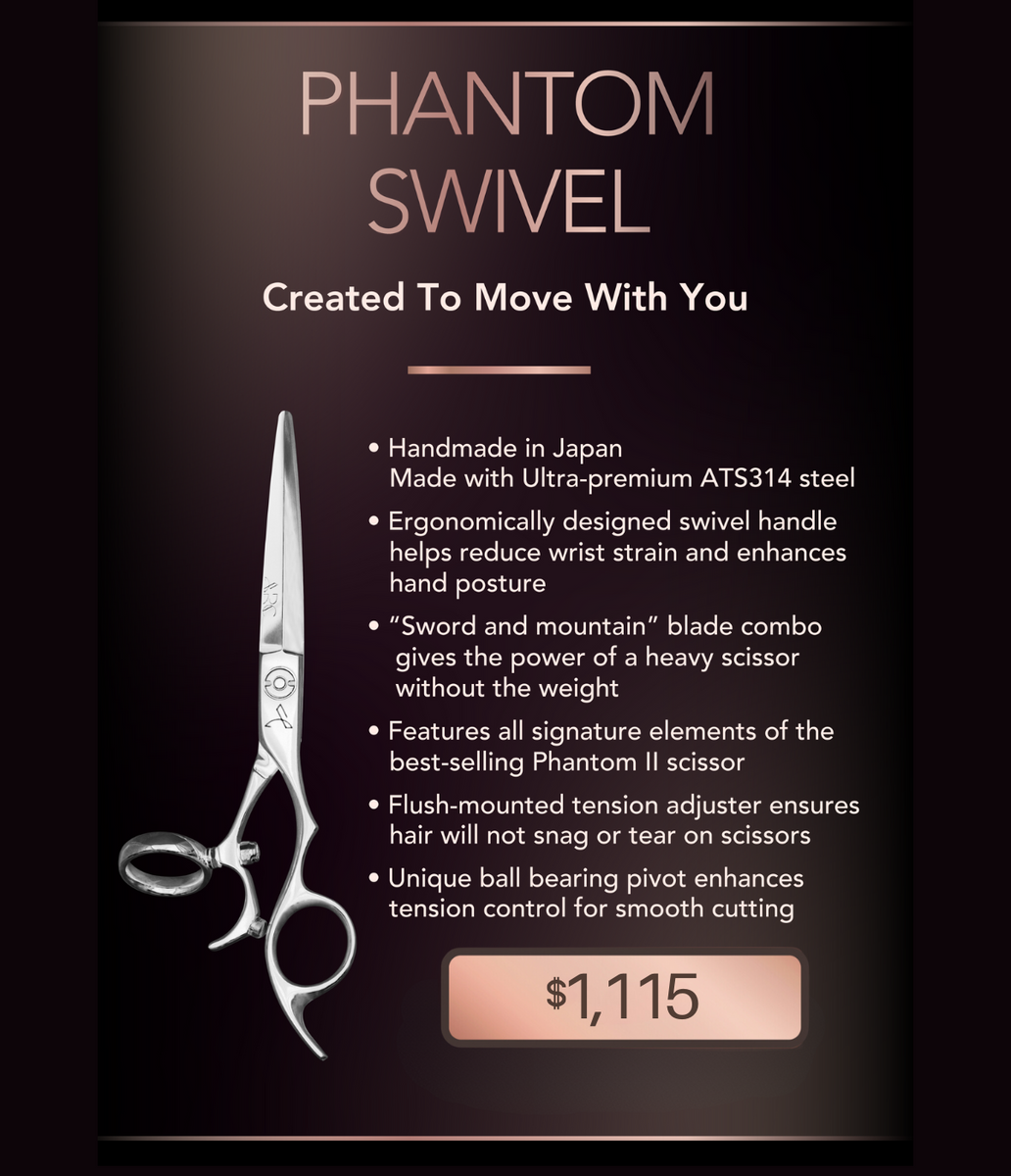 100% Handcrafted Japanese Scissors for Passionate Architects of Hair ...